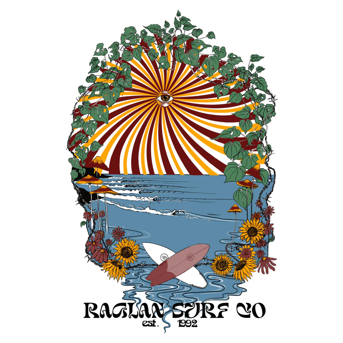 Raglan Surf Co x Lucy Collab Youth T-Shirt – Raglan Surf Co.